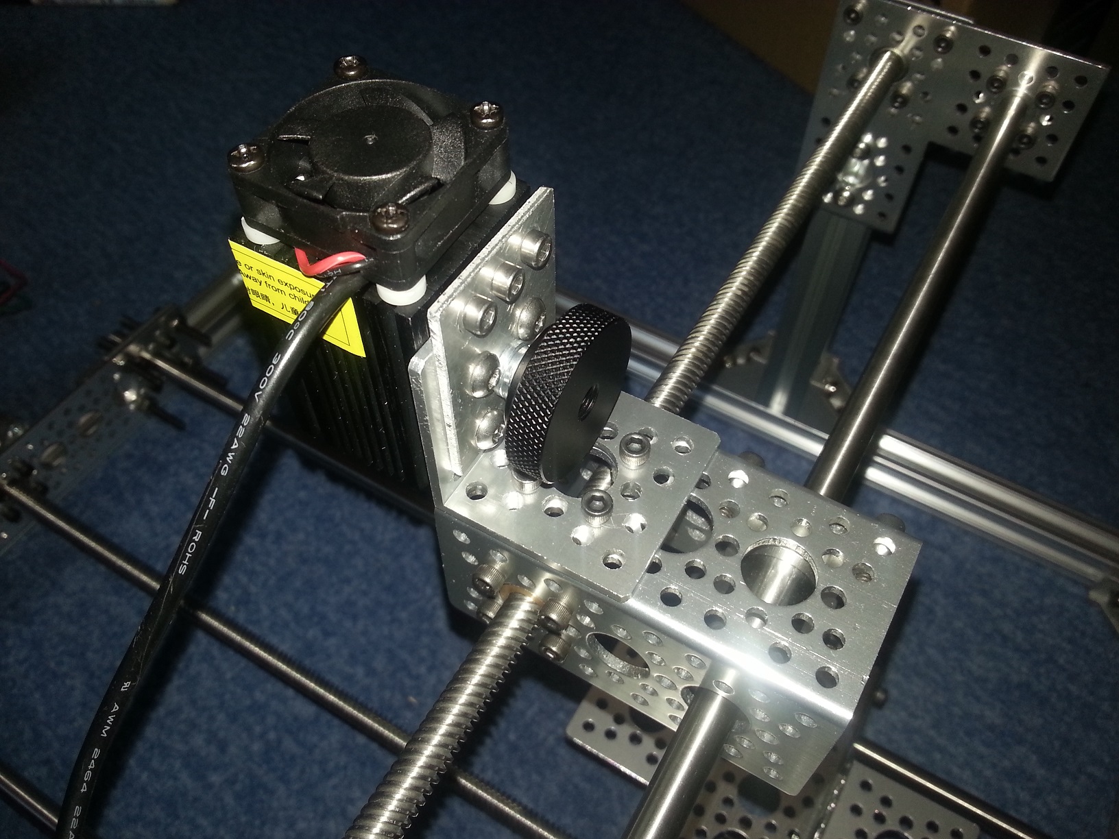 Building a Laser Cutter: Part 2 – Mechanical Build – CHRZ Engineering